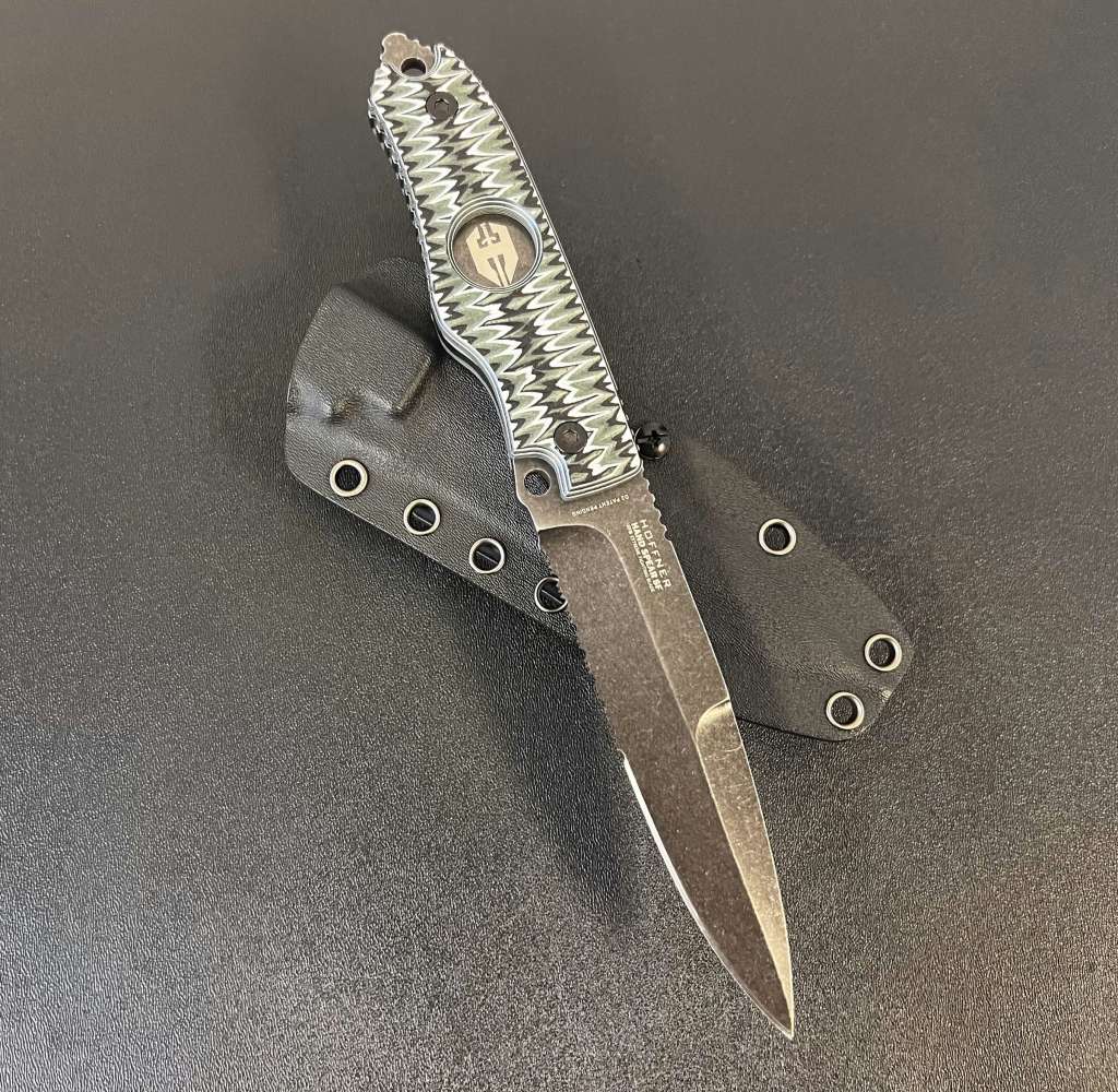 The Hoffner BEAST Knife: 7″ Long Tanto Blade & 3/8″ Thick