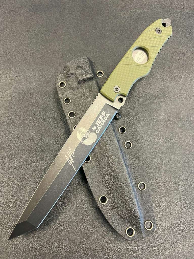 Jeff Canada Collection Edition Knives | Laser Engraved