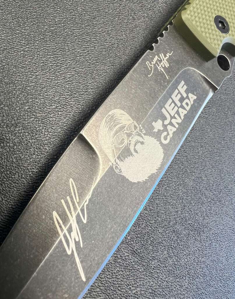Jeff Canada Collection Edition Knives | Laser Engraved